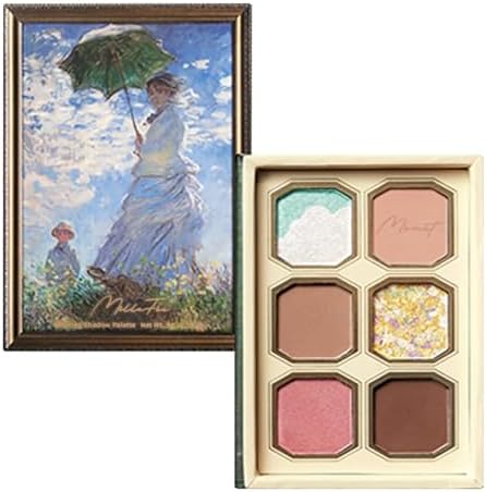 Amazon.com : MilleFee Painting Eyeshadow Palette (04 Woman With A ...