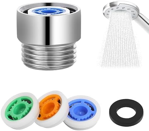 Water Saver Adapter Set - 4 Pieces Shower Head Flow Reducer Limiter Set ...