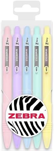 Zebra Z-Grip Smooth Ballpoint Pen - 1.0mm - Black Ink - 2 of Each ...