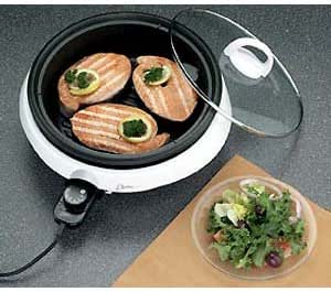 Deni 3 Qt Skillet and Health Grill : Amazon.co.uk: Home & Kitchen