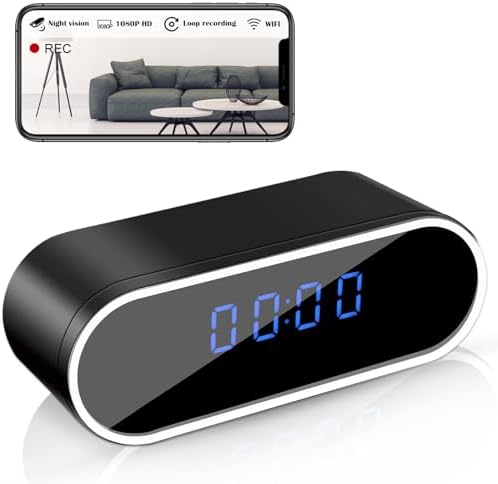 Amazon.com : Hidden Camera Detector Indoor Security Camera 1080P with ...