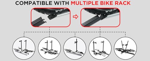 Young Electric E-Bike Rack with Ramp, Hitch 2 Bike Rack, 200 lbs ...
