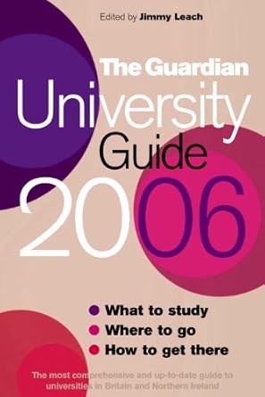 Buy Guardian University Guide 2006 Book Online at Low Prices in India ...