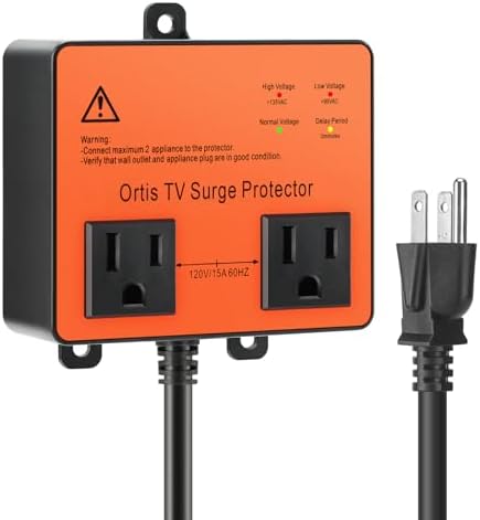 Amazon.com: ECHOGEAR ShockBlocker 8 Outlet Surge Protector Power Strip ...