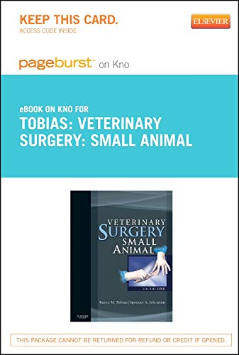 Veterinary Surgery: Small Animal - Elsevier eBook on Intel Education ...