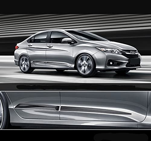 AutoMoto Side Door Beading Door Cladding Protector Full Black Color in ...