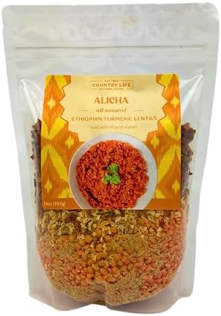 Amazon.com: Country Life Ethiopian Red Lentil Fresh Meal, Quick & Easy ...