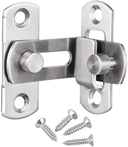 Buy Flip Sliding Right Angle Door Latch 90°Degree Stainless Steel ...