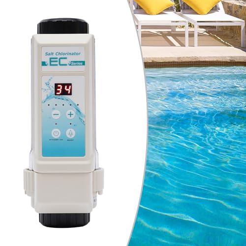 Salt Water Pool Chlorinator System, Salt Chlorine Generator with ...