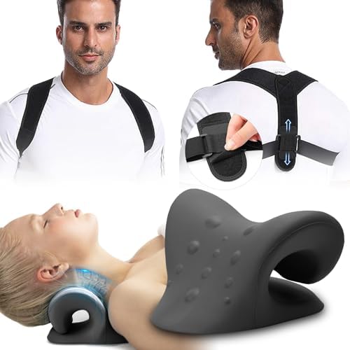 Amazon.com: Neck Stretcher & Posture Corrector for Women and Men, FSA ...