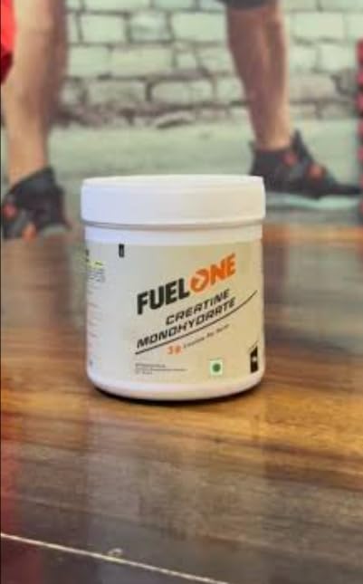 FUELONE Creatine Monohydrate (100G, Unflavoured, 33 Servings ...