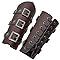 HiiFeuer Medieval PU Leather Buckle Arm Bracers, Knight LARP Retro ...