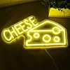 Amazon.com: Balanar CHEESE Neon Signs For Wall Decor LED Lights For ...