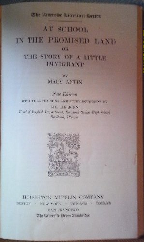 At School in the Promised Land or The Story of a Little Immigrant: Mary ...