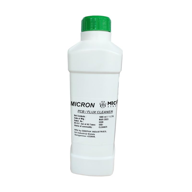 Micron PCB Cleaning Solution IPA Solution 99% Isopropyl Alcohol -1000ml ...