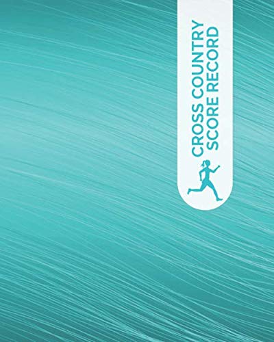 Cross Country Score Record: Cross Country Games recorder Notebook ...