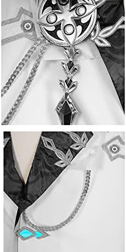 Amazon.com: Fatui Harbingers Cosplay Costume, Genshin Impact Outfit ...