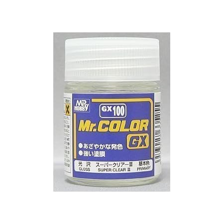 Amazon.com: Mr. Color GX100 Super Clear III 18ml paint by Mr. Hobby ...