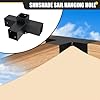 Amazon.com: Kinchoix 4x4 Woodworks Pergola Brackets Kit, 4-Way Corner ...