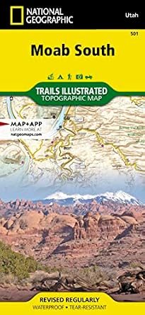 Moab South (National Geographic Trails Illustrated Map, 501): National ...