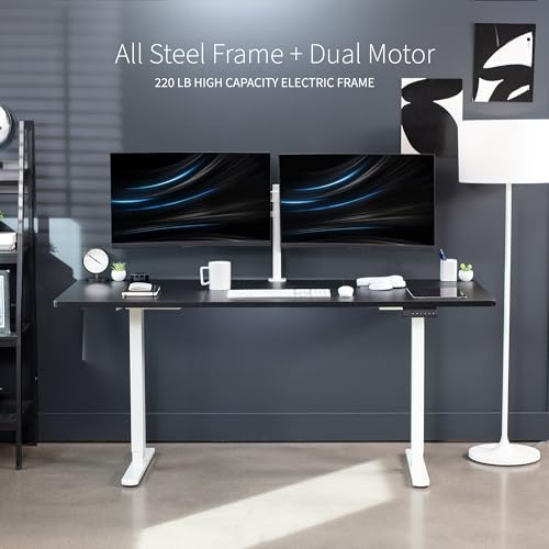 Snapklik.com : VIVO Electric Height Adjustable 71 X 30 Inch Memory ...