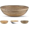 Amazon.com | LEXA Bamboo Salad Bowl 12 Inch Extra Large Serving Bowl ...