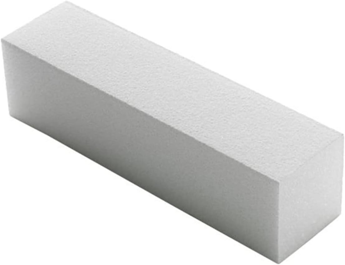 Amazon.com: XJKLBYQ White Nail Buffer Block,4 Sided Nail File Sanding ...
