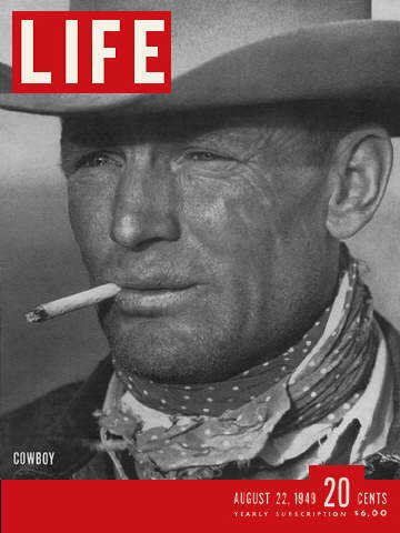 Original Life Magazine from August 22, 1949 - Texas cowboy: Life ...