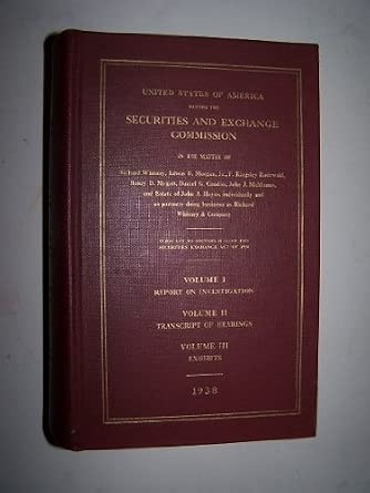 United States of America Before the Securities and Exchange Commission ...