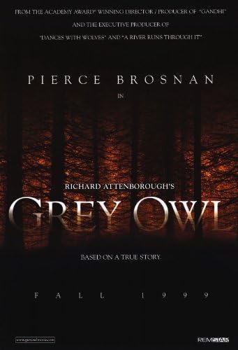 Amazon.com: Grey Owl Poster Movie 11x17 Pierce Brosnan Annie Galipeau ...