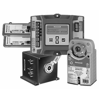 Honeywell Economizer Logic Module, sensors and actuators - Black and ...