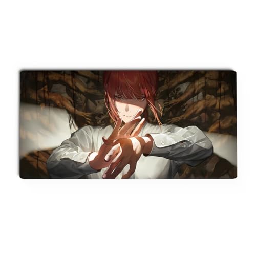 Chainsaw Man Desk Mat | Makima Control Devil Anime Design 11x23 Inch ...