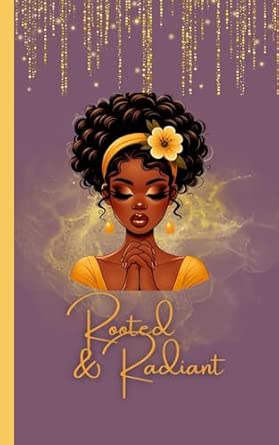 Rooted & Radiant – Lined Prayer Journal | Psalms 34:5 | Glossy Cover ...