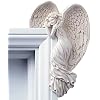 Amazon.com: Angel Door Frame Decor Statue Heart-Shaped Wings Sculpture ...