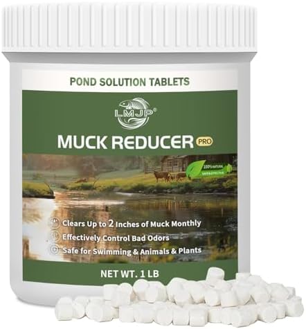 Amazon.com : LMJP Muck Reducer - 1LB Natural Sludge Solution Tablets ...