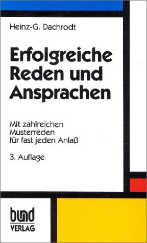 『Erfolgreiche Reden und Ansprachen. Mit zahlreichen - 読書メーター