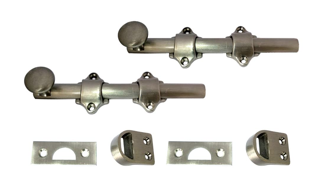 Snapklik.com : QCAA Solid Brass Dutch Door Bolt