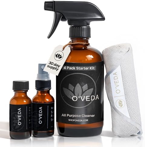 Amazon.com: O'VEDA Starter Kit – Multi-Purpose Cleaning Bundle with 1 ...