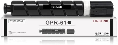 Amazon.com: GPR61 GPR-61 High Yield Black Toner Cartridge Compatible ...