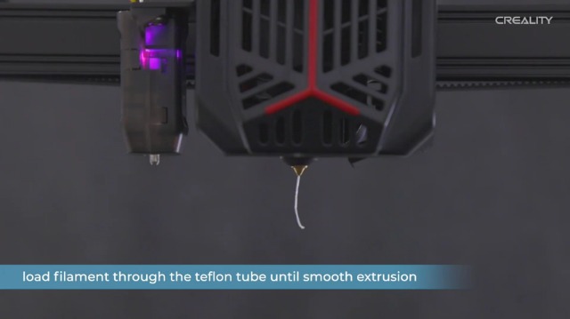 Watch How to load the filament and print on Ender 3 V2 Neo 3d printer ...