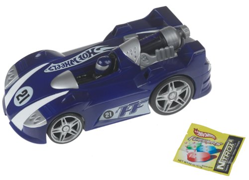 Hot Wheels Formula Fuelers: MX48 Turbo Vehicle - Blue : Amazon.in: Toys ...