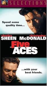 Amazon.com: Five Aces [VHS] : Charlie Sheen, Christopher McDonald ...