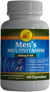Amazon.com: Vita Health Mens Multiple Vitamin 60ct New Capsules(White ...