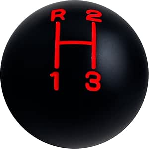 Amazon.com: DEWHEL Aluminum 3 Speed Shifter Shift knob Black 5/16"-24 Compatible with 1941-1978 ...