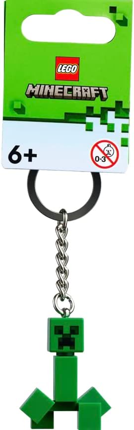 LEGO Minecraft Creeper Keyring from 6 Years, Green, S at Amazon Men’s ...