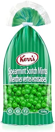 Amazon.com : Kerrs Spearmint Scotch Mints 500g/17.63oz Imported from ...