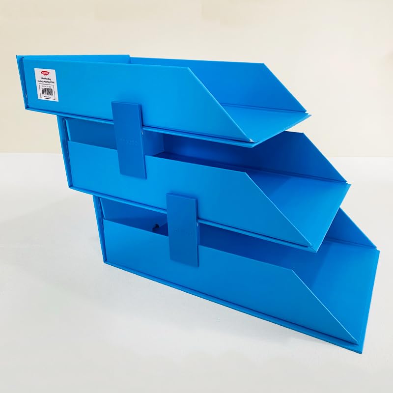 Snapklik.com : Convenient And Space-Saving Folding Cardboard 3-Tier ...