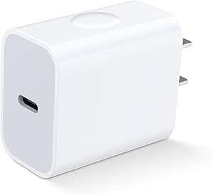 Amazon.com: iPhone 16e 17 Charger Block USB C, 20W USB-C Power Adapter ...