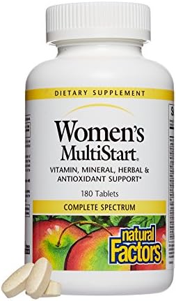 Amazon.com: Natural Factors, Men's 50+ MultiStart Daily Multivitamin ...