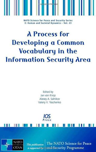Amazon.com: A Process for Developing a Common Vocabulary in the ...
